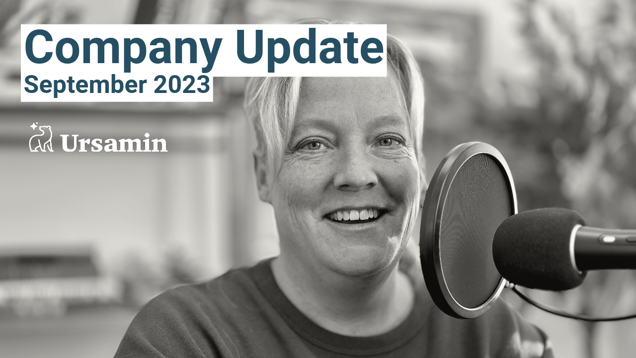Ursamin's Journey to Better Healthcare: A September 2023 Update - Ursamin